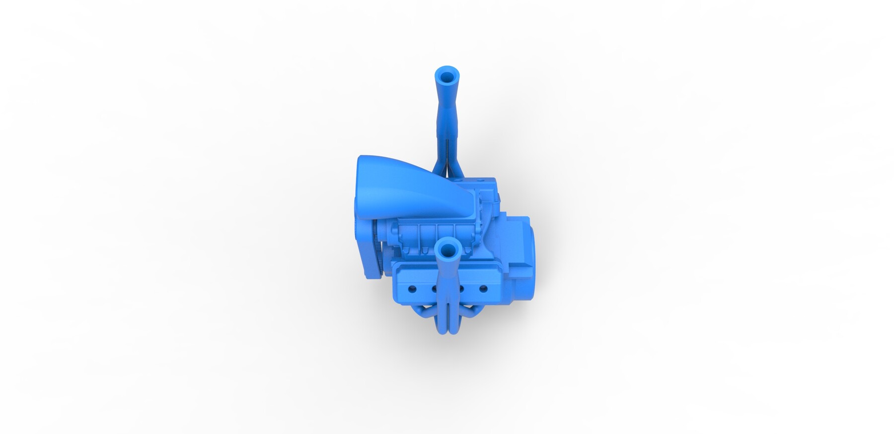 ArtStation - 3D printable Diecast model V8 engine 2 Scale 1 to 25 ...