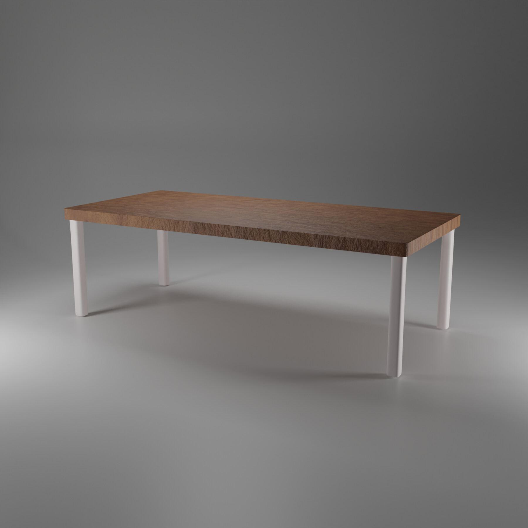 ArtStation - Minimalist Wood Top Table | Game Assets