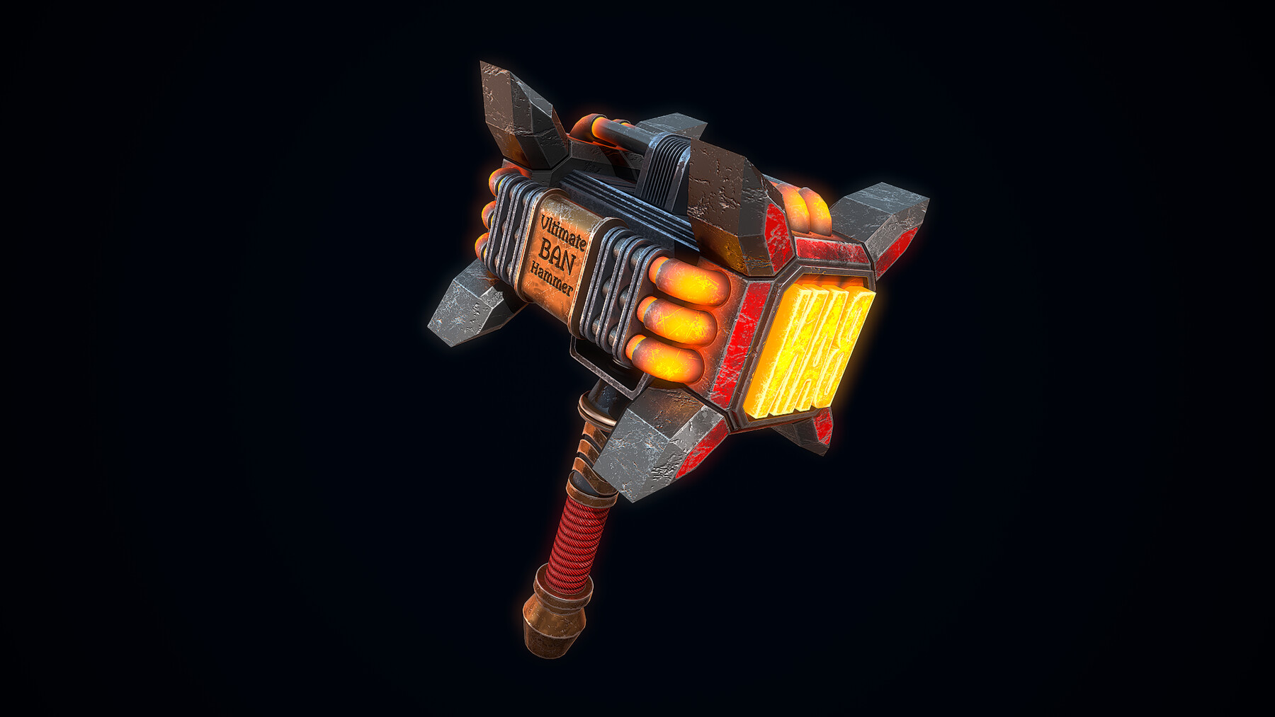 ArtStation - The ultimate BAN hammer | Game Assets