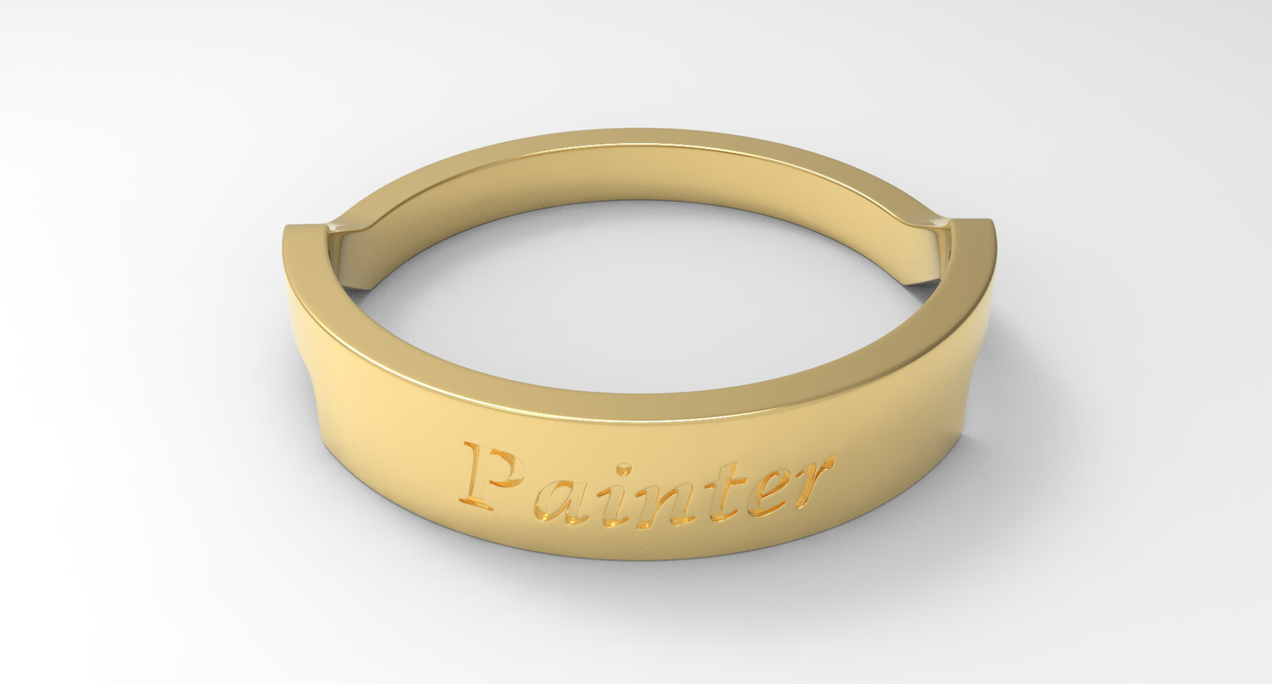 ArtStation - Painter Ring Female Gold | Resources