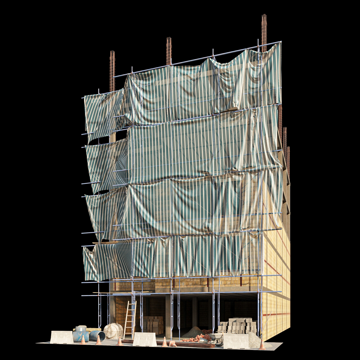 ArtStation - Modular Construction Site Bundle Vol. 2 | Resources