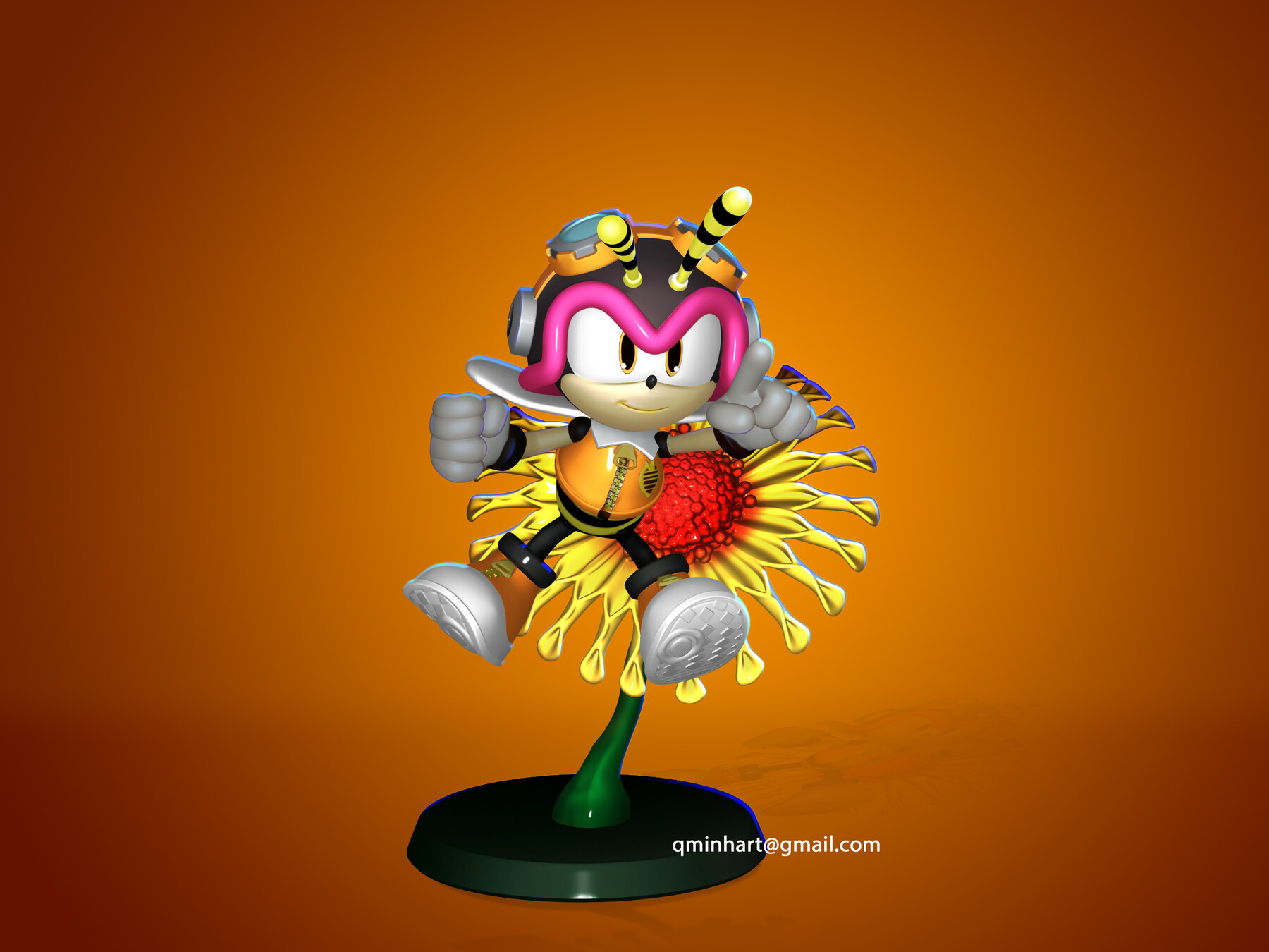 ArtStation - Charmy Bee Sonic | Resources