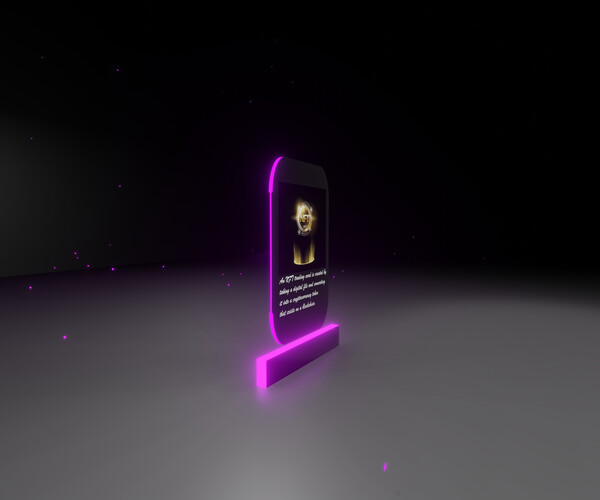 ArtStation - 3D NFT card animation | Resources
