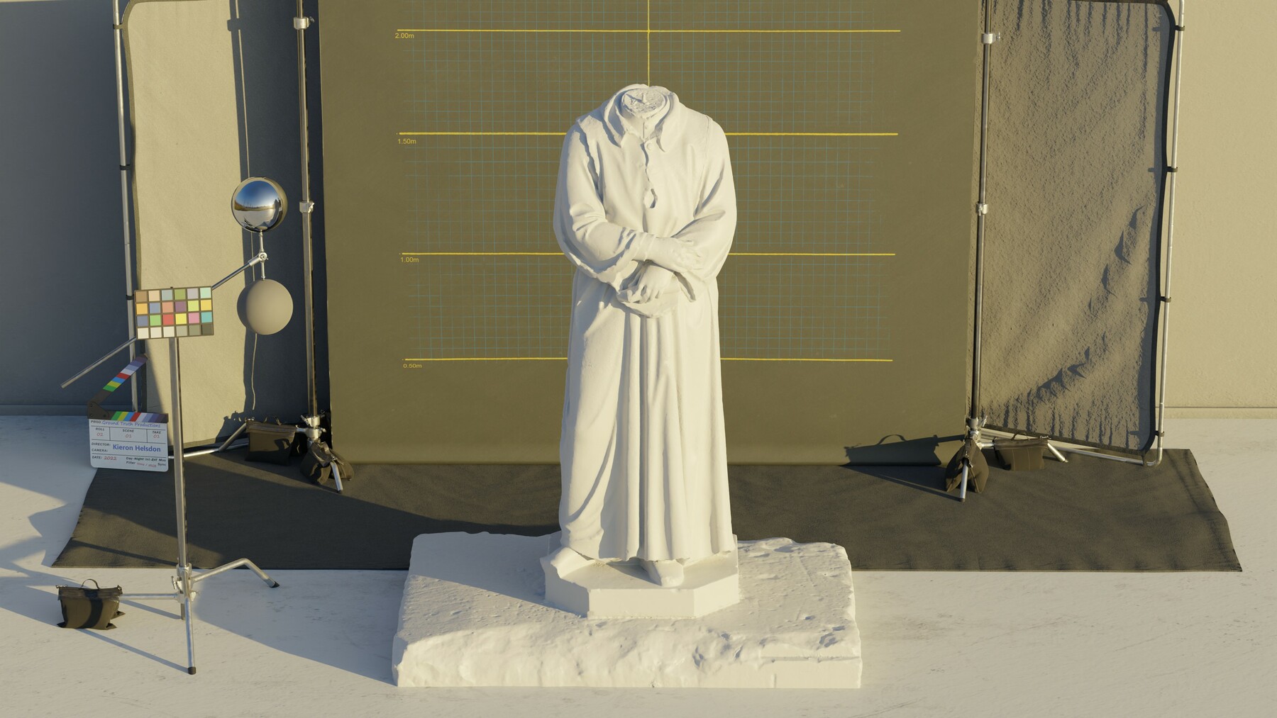 ArtStation - Headless Statue Photogrammetry | Game Assets