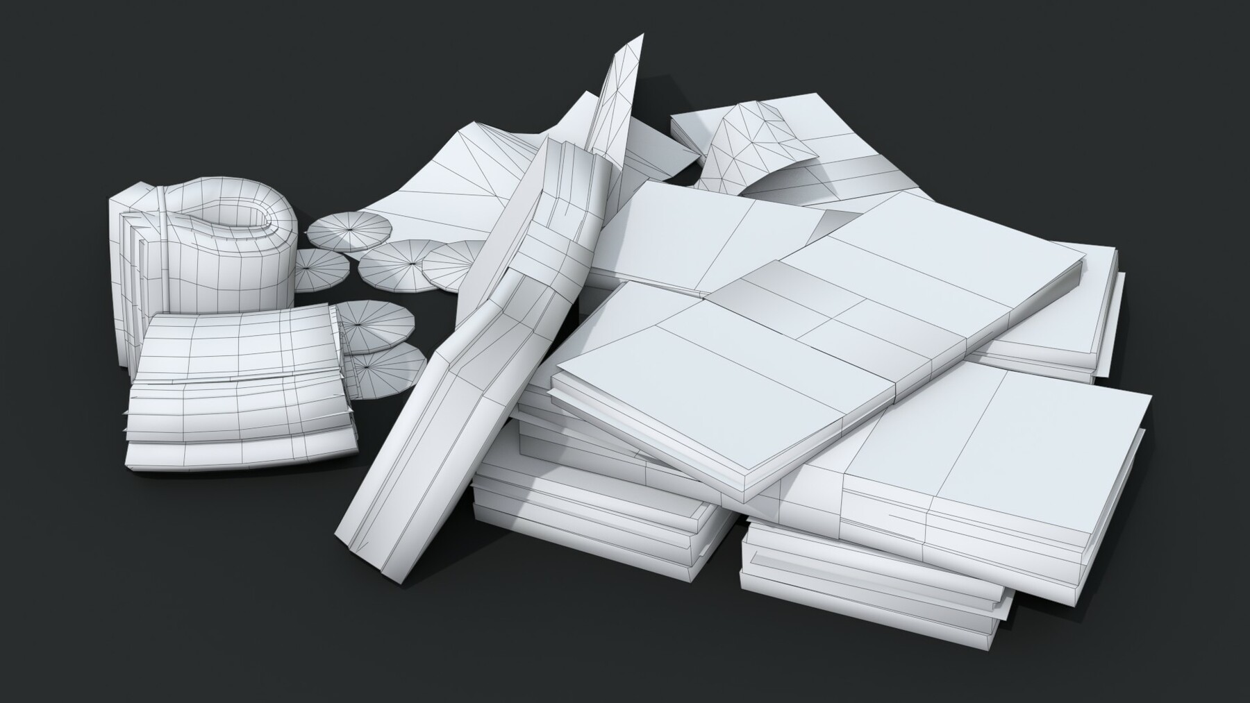 ArtStation - Money Loot - Singapore Dollars | Game Assets