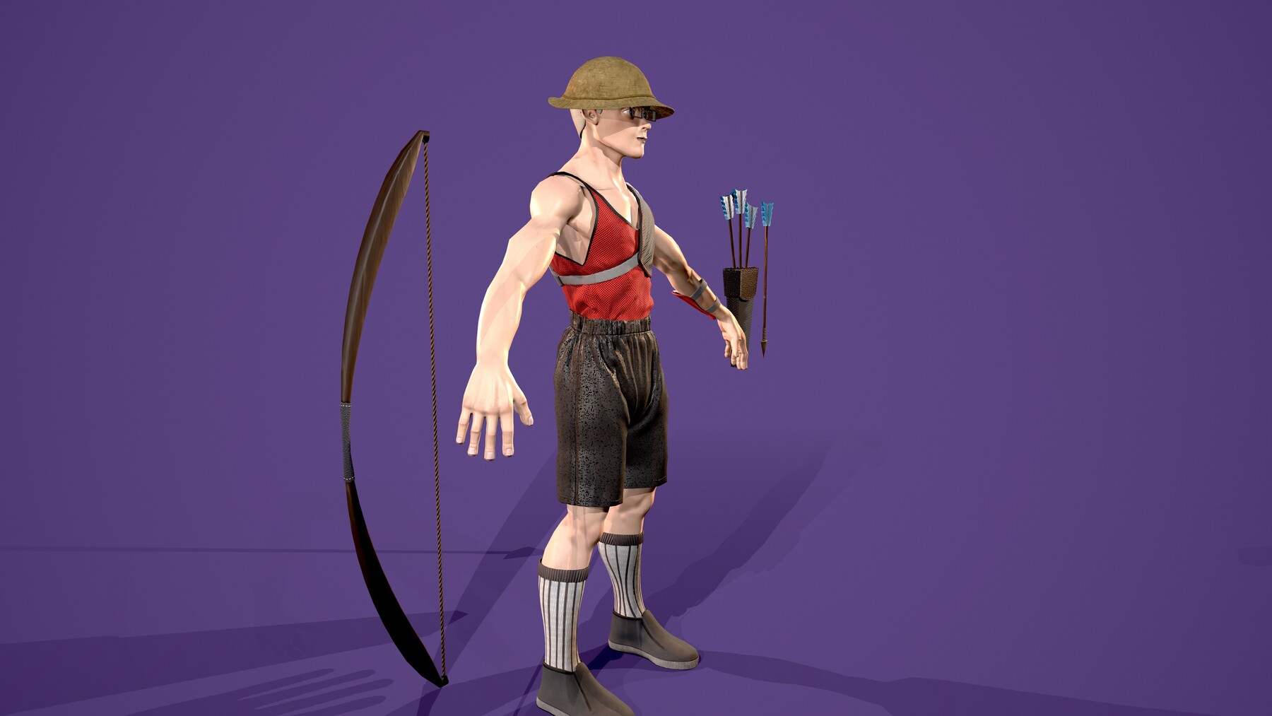 ArtStation - Archer | Game Assets