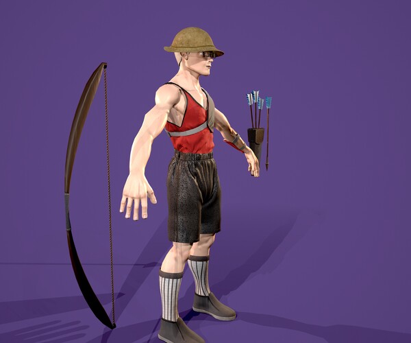 ArtStation - Archer | Game Assets