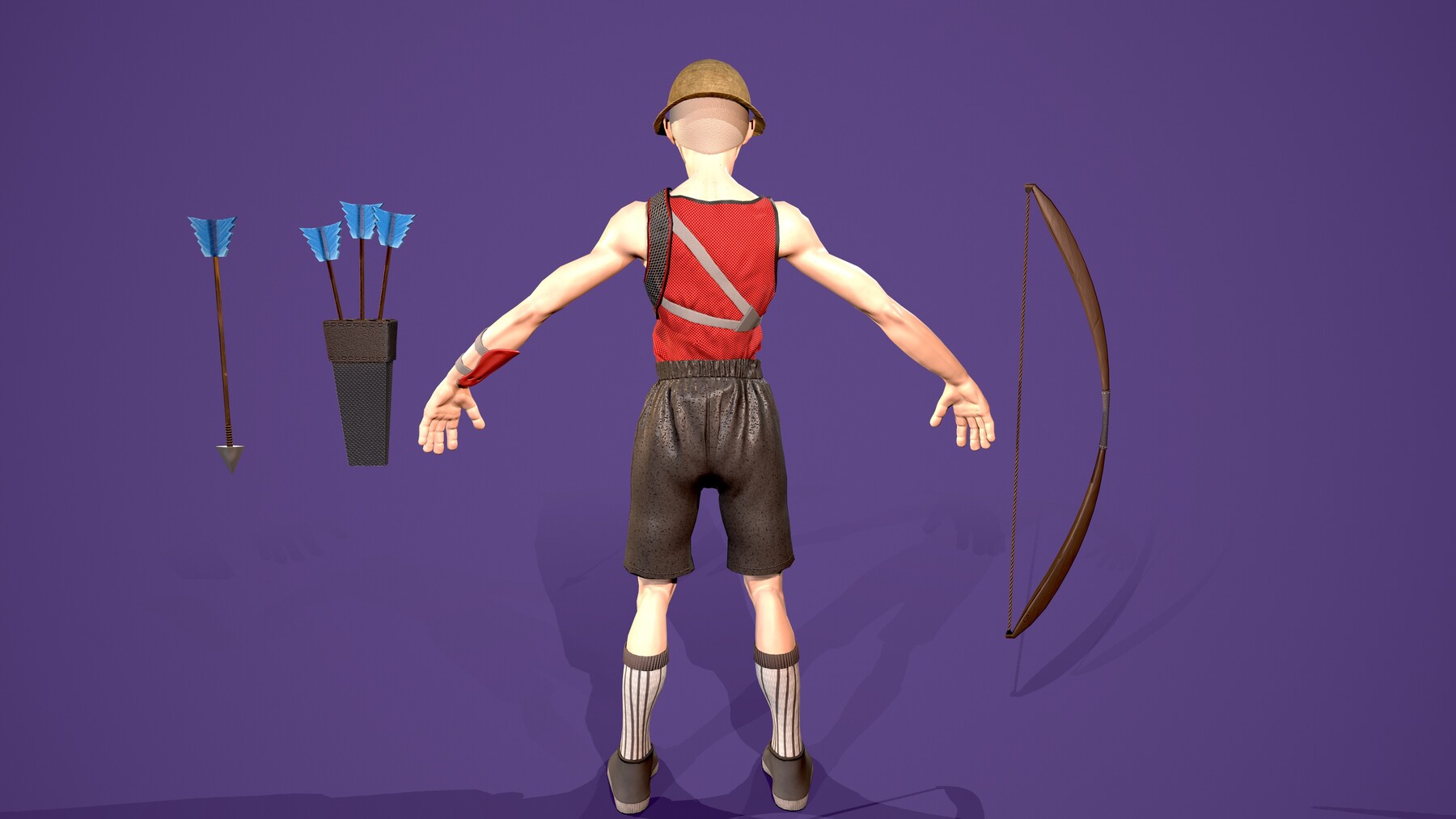 ArtStation - Archer | Game Assets