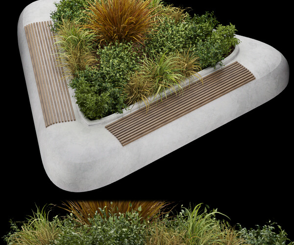 ArtStation - Collection plant vol 236 - leaf - grass - blender - 3dmax ...