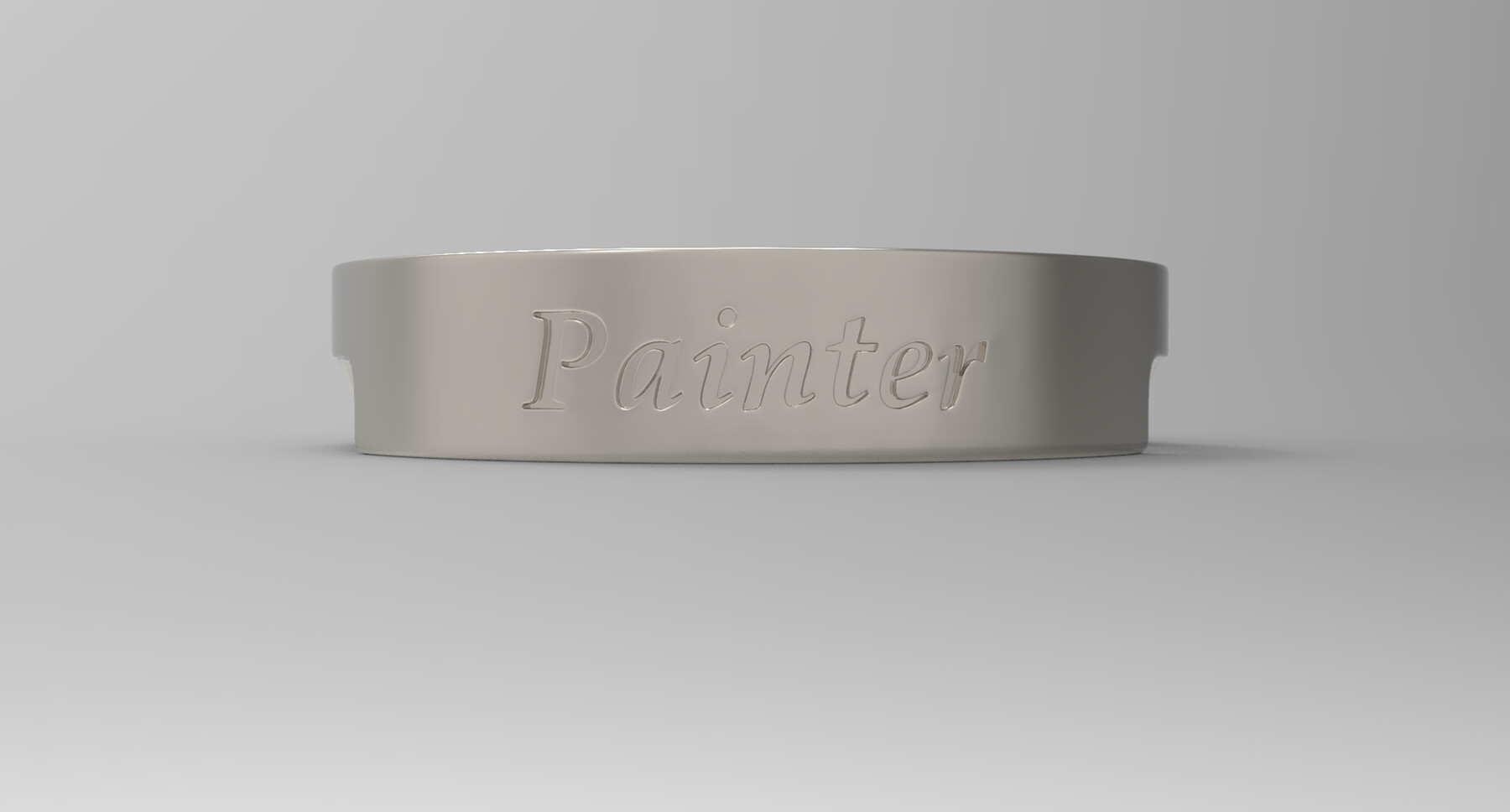 ArtStation - Painter Ring Female Platinum | Resources