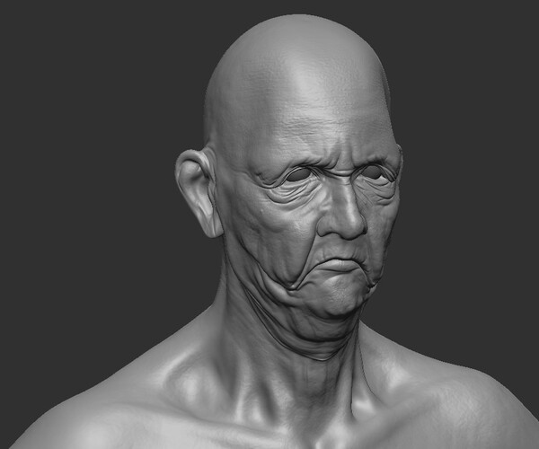 ArtStation - OLD MAN - FBX | Game Assets