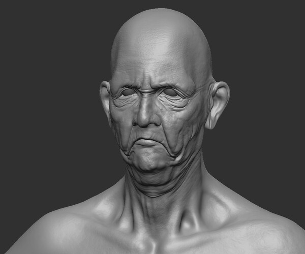 ArtStation - OLD MAN - FBX | Game Assets