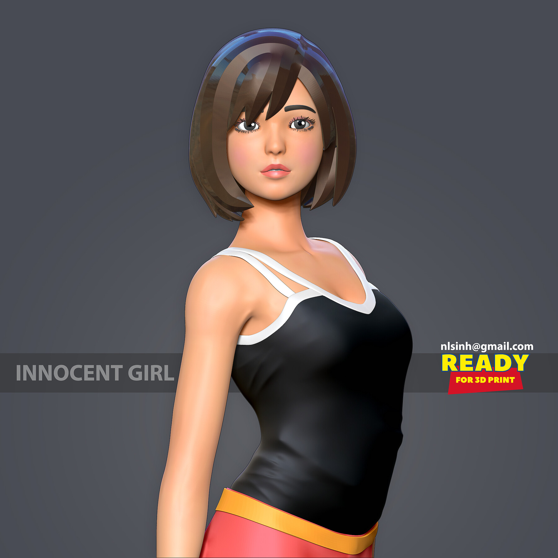 ArtStation - Innocent girl | Resources