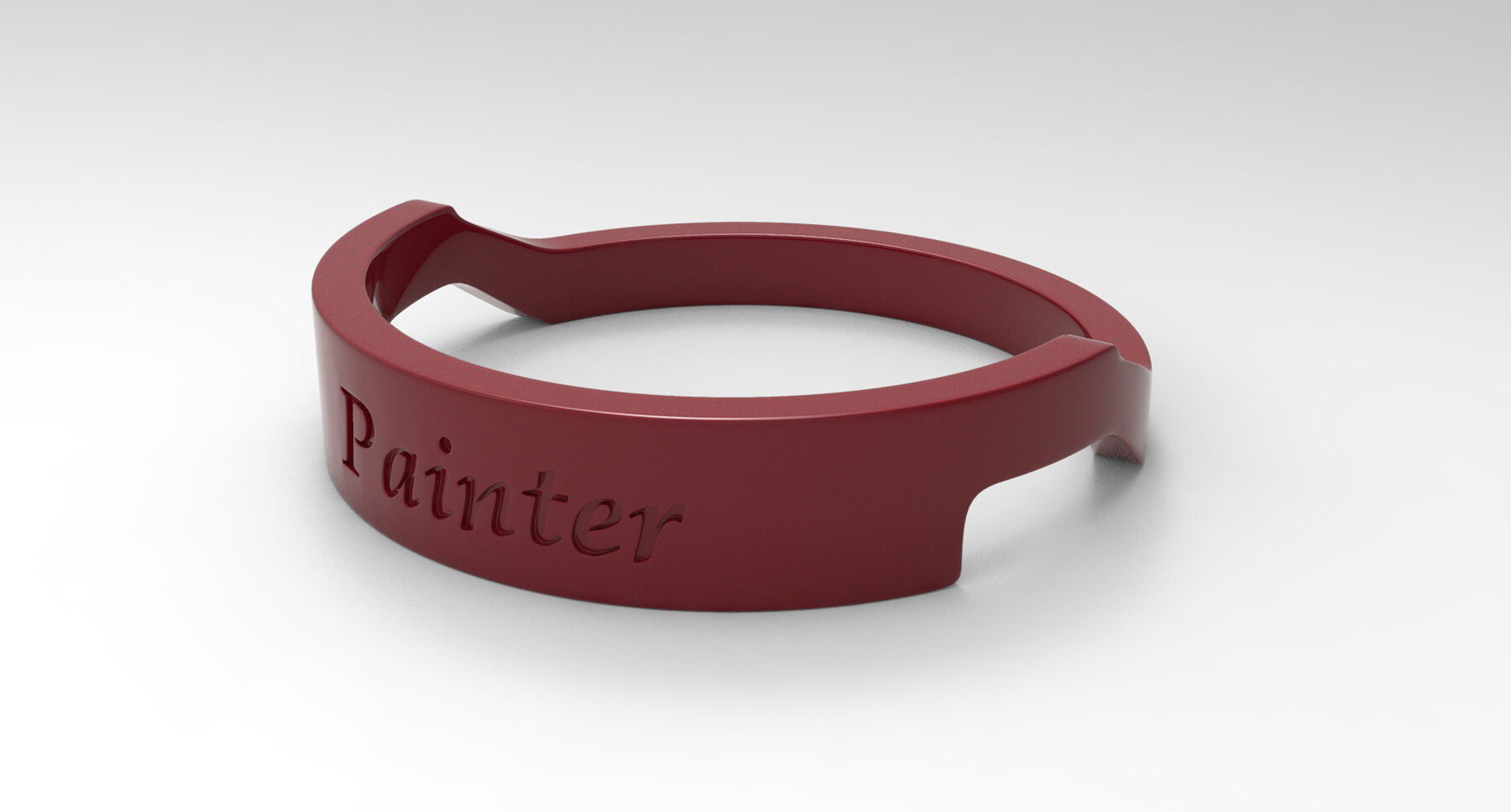 ArtStation - Painter Ring Female Red | Resources