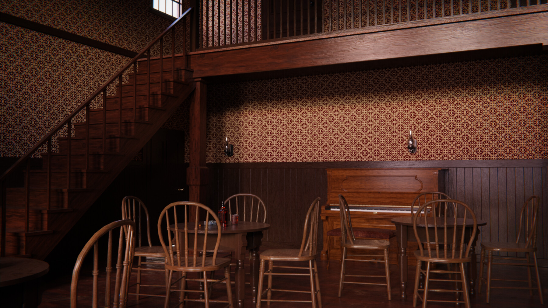 ArtStation - Western Saloon Interior | Resources