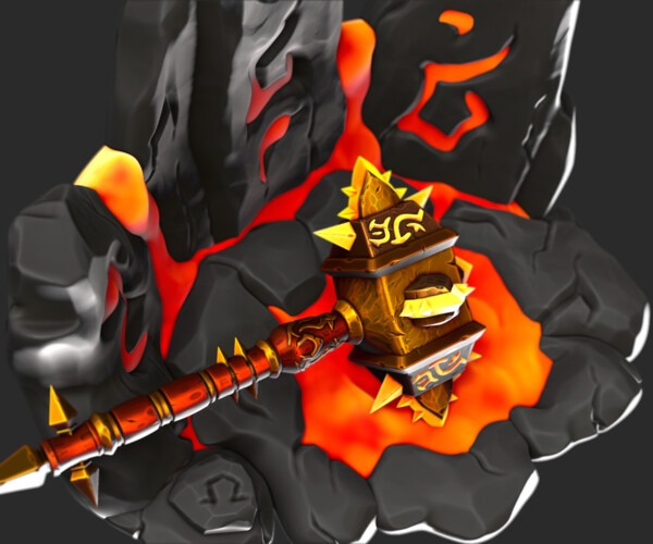 ArtStation - ZBrush for stylized hard surface weapon creation | Tutorials