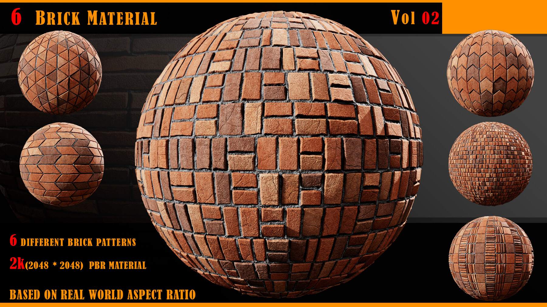 ArtStation - Brick_2k_vol2 | Game Assets