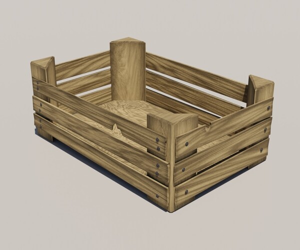 ArtStation - Wooden Box | Resources