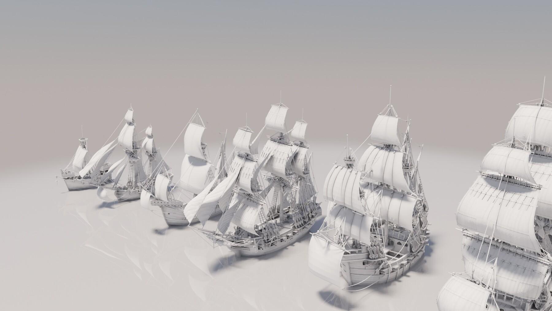 ArtStation - SHIPS Kitbash Set | Resources