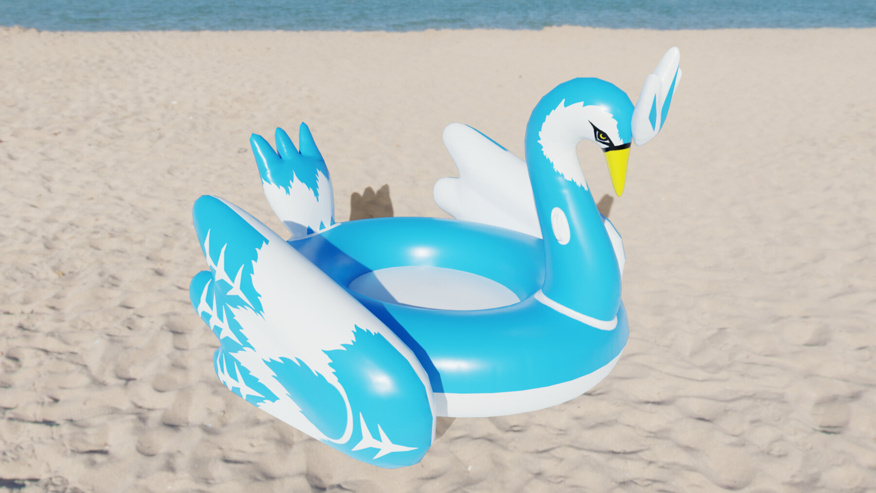 ArtStation - CryoPhoenix Inflatable Toy Low-poly | Game Assets