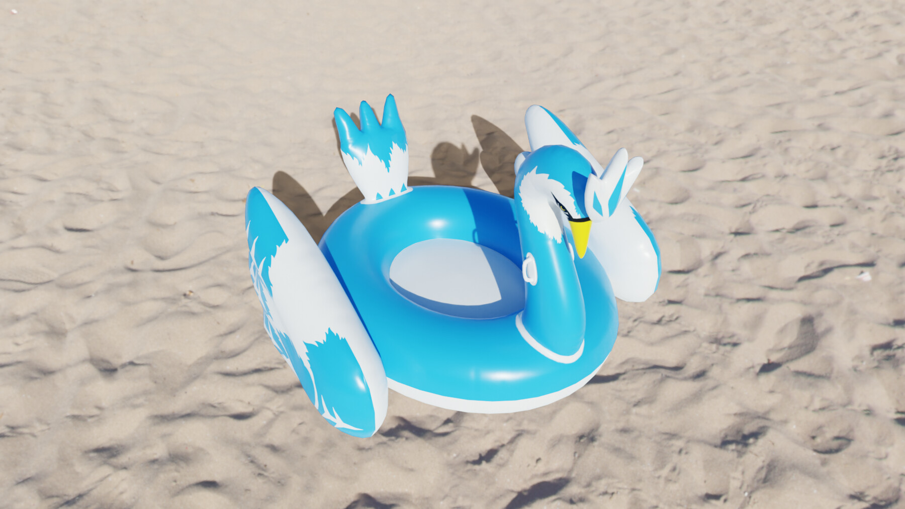 ArtStation - CryoPhoenix Inflatable Toy Low-poly | Game Assets
