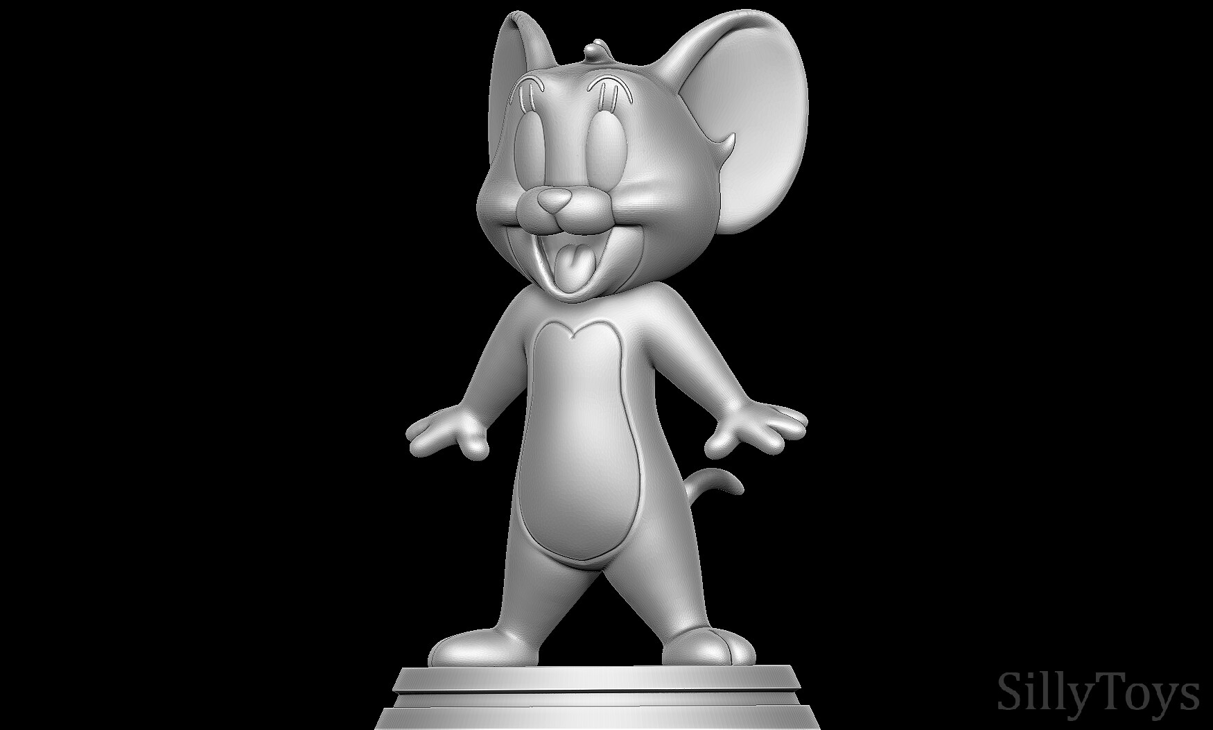 ArtStation - Jerry - Tom and Jerry 3D print model | Resources