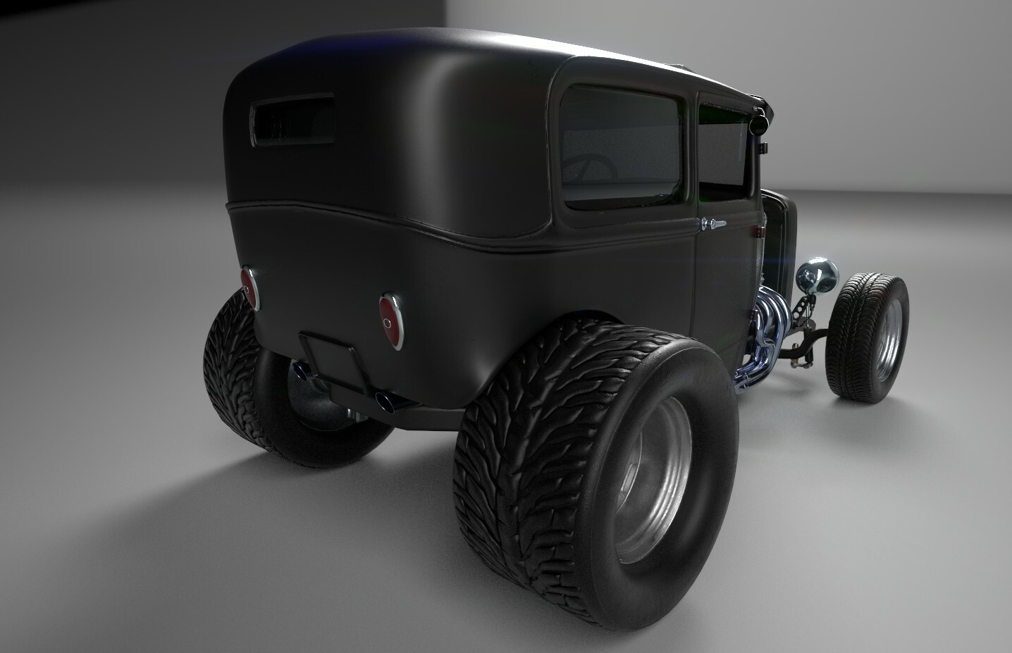 ArtStation - Street Hot Rod | Game Assets
