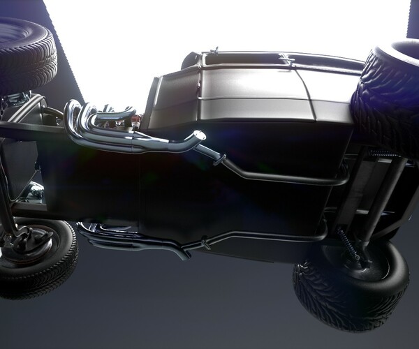 ArtStation - Street Hot Rod | Game Assets