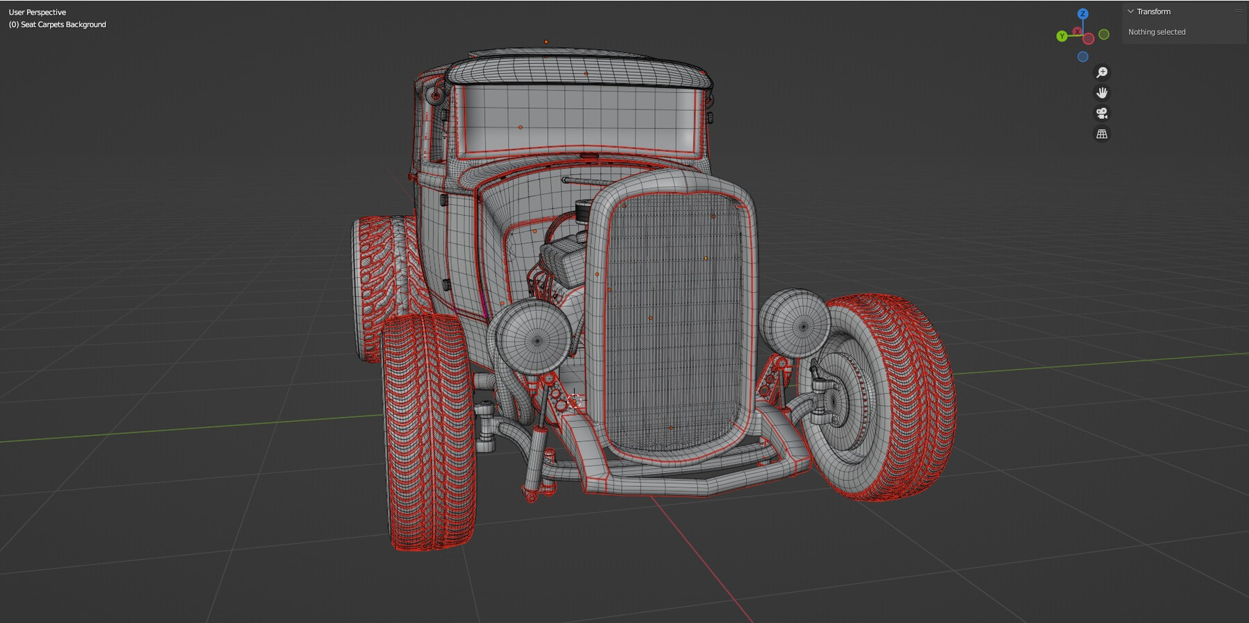 ArtStation - Street Hot Rod | Game Assets