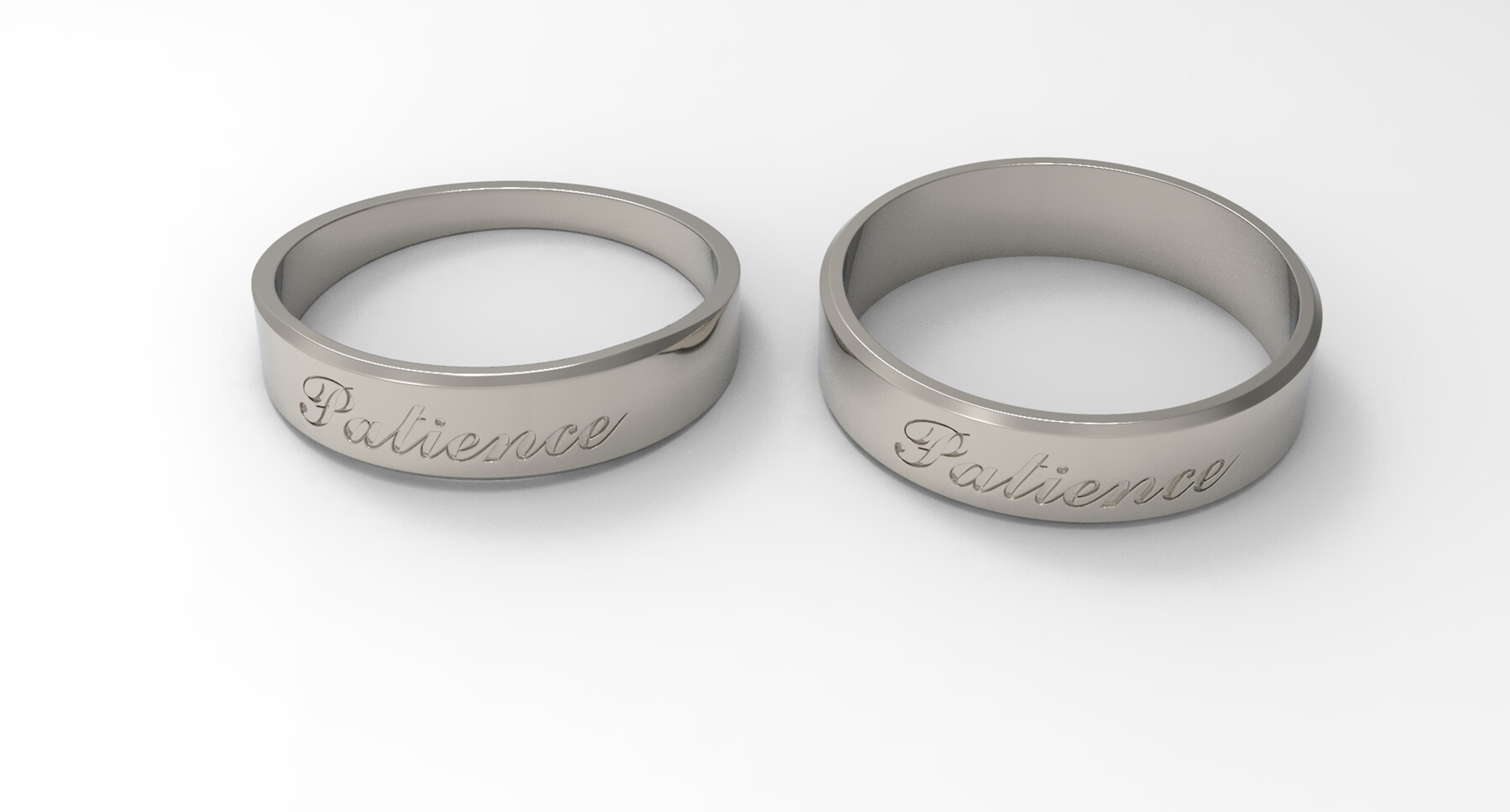 ArtStation - Patience Couple Ring Platinum | Resources