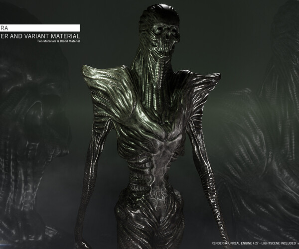 ArtStation - Alien 03 - Game Assets + Extra | Game Assets