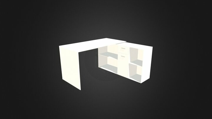 ArtStation - 3D white table | Game Assets