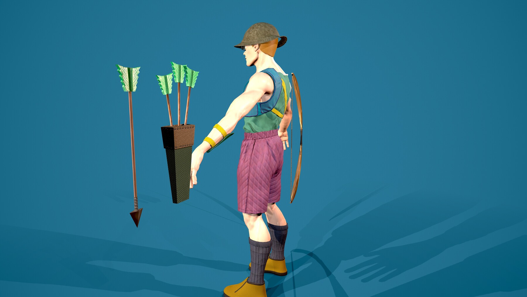 ArtStation - Archer | Game Assets