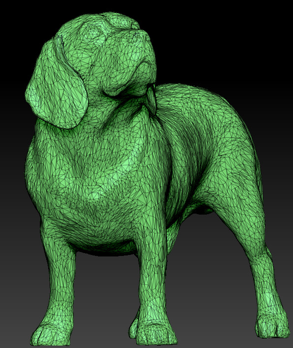 ArtStation - Walking dog 27 | Game Assets