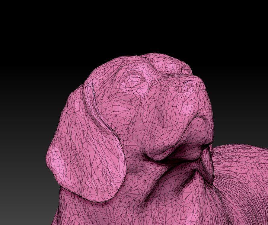 ArtStation - Walking dog 27 | Game Assets