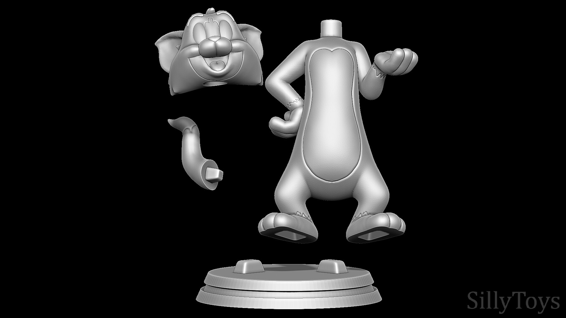 ArtStation - Tom and Jerry 3D print models | Resources