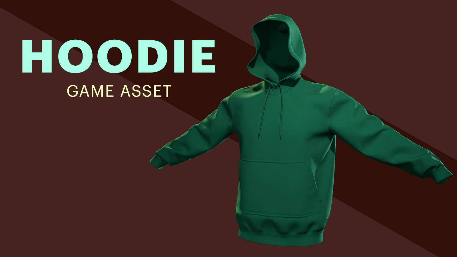 ArtStation - Hoodie - Game asset | Game Assets