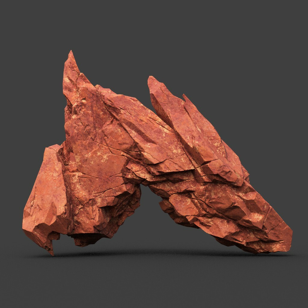 ArtStation - Scifi Yellow Sharp Rock 220611 - Ultra HD 16K Textures ...