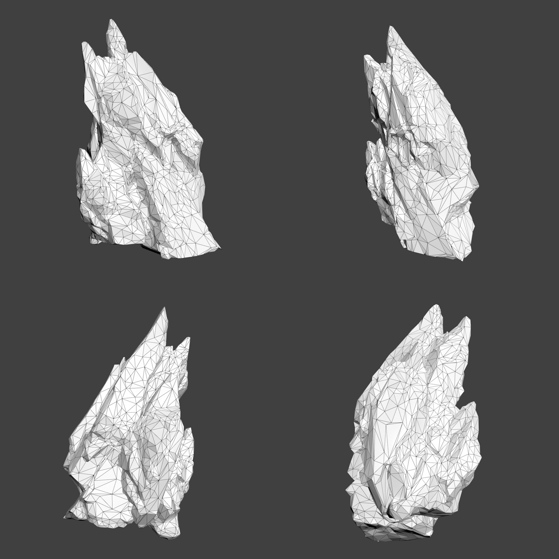 ArtStation - Scifi Yellow Sharp Rock 220611 - Ultra HD 16K Textures ...