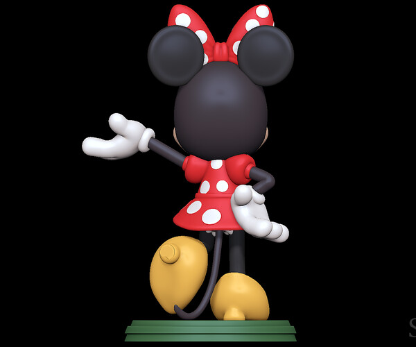 ArtStation - Minnie Mouse - 3D print model | Artworks