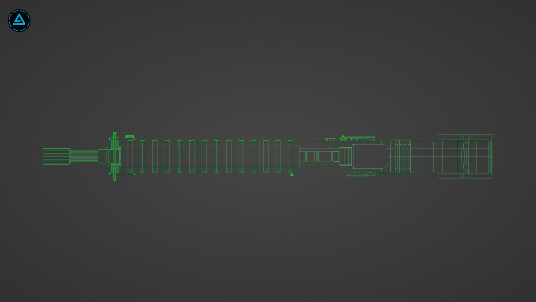 ArtStation - Hyper Siege 4 Shotgun Low-poly | Game Assets