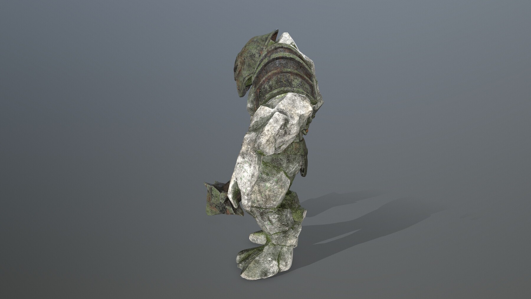 ArtStation - rock monster | Game Assets