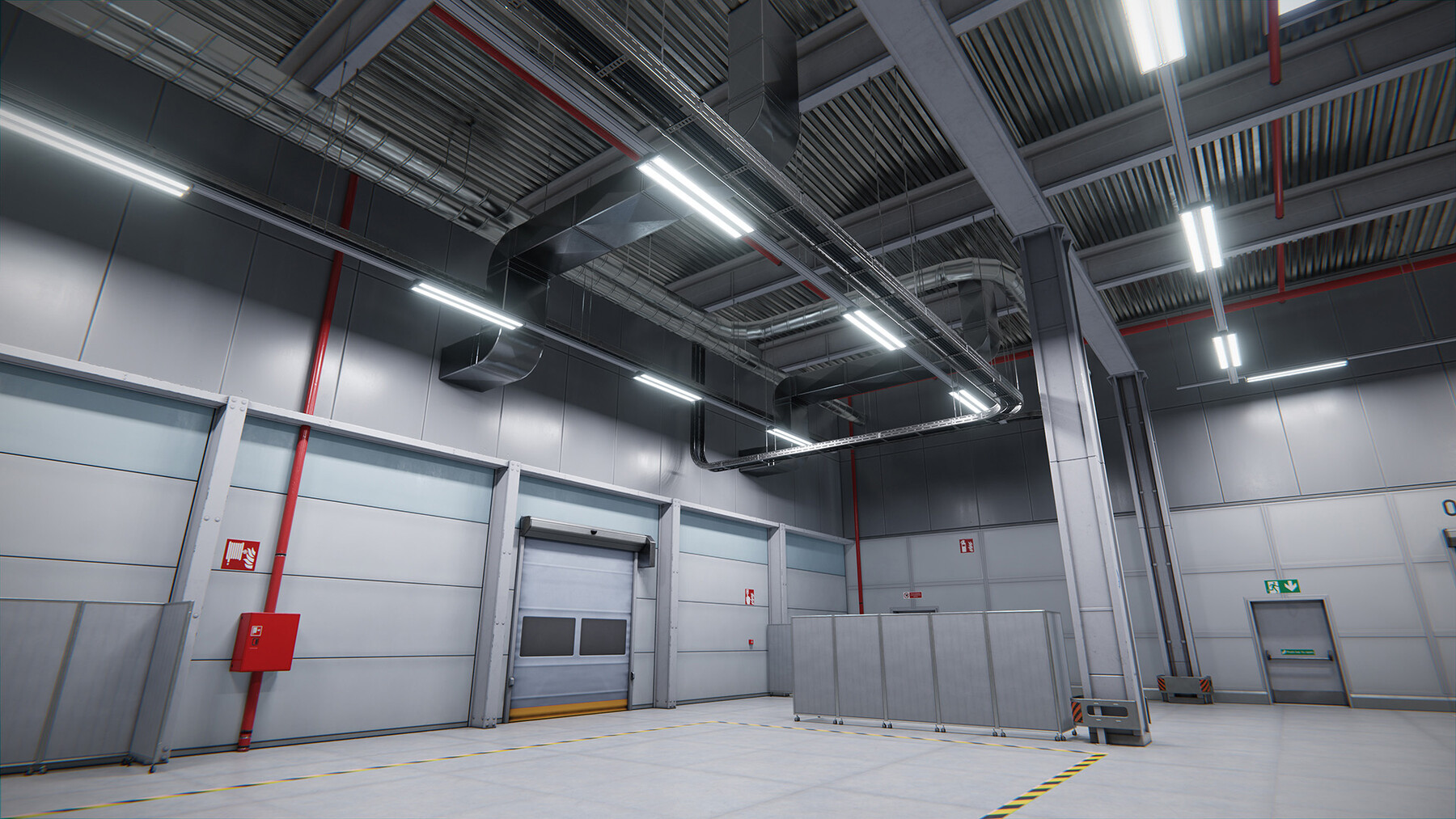ArtStation - Factory/Warehouse - Interior Modular Pack | Game Assets