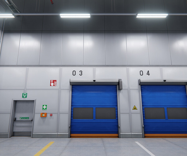 ArtStation - Factory/Warehouse - Interior Modular Pack | Game Assets