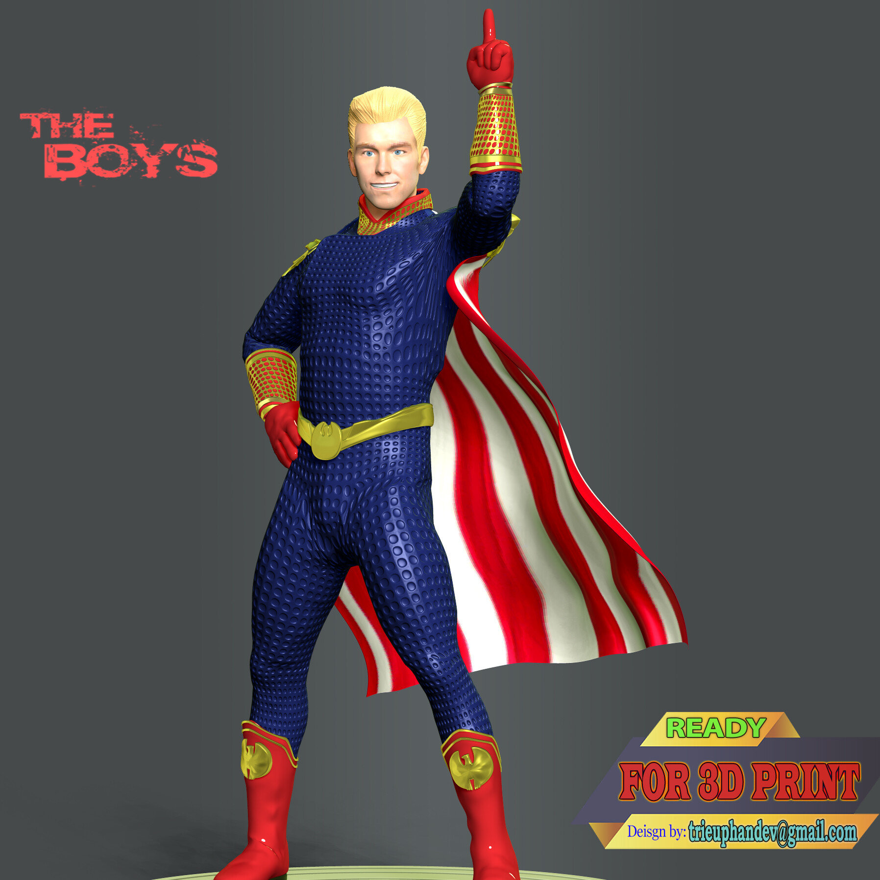 ArtStation - Homelander - The Boys | Resources