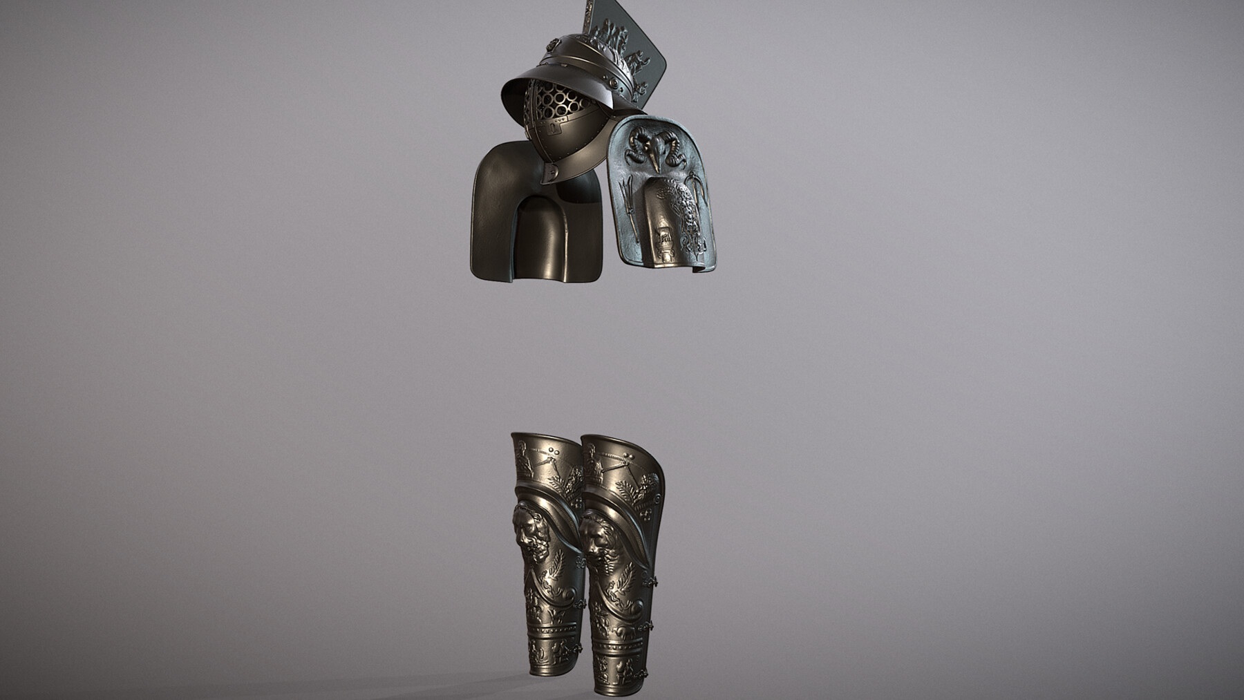 ArtStation - Gladiator armor set I | Resources