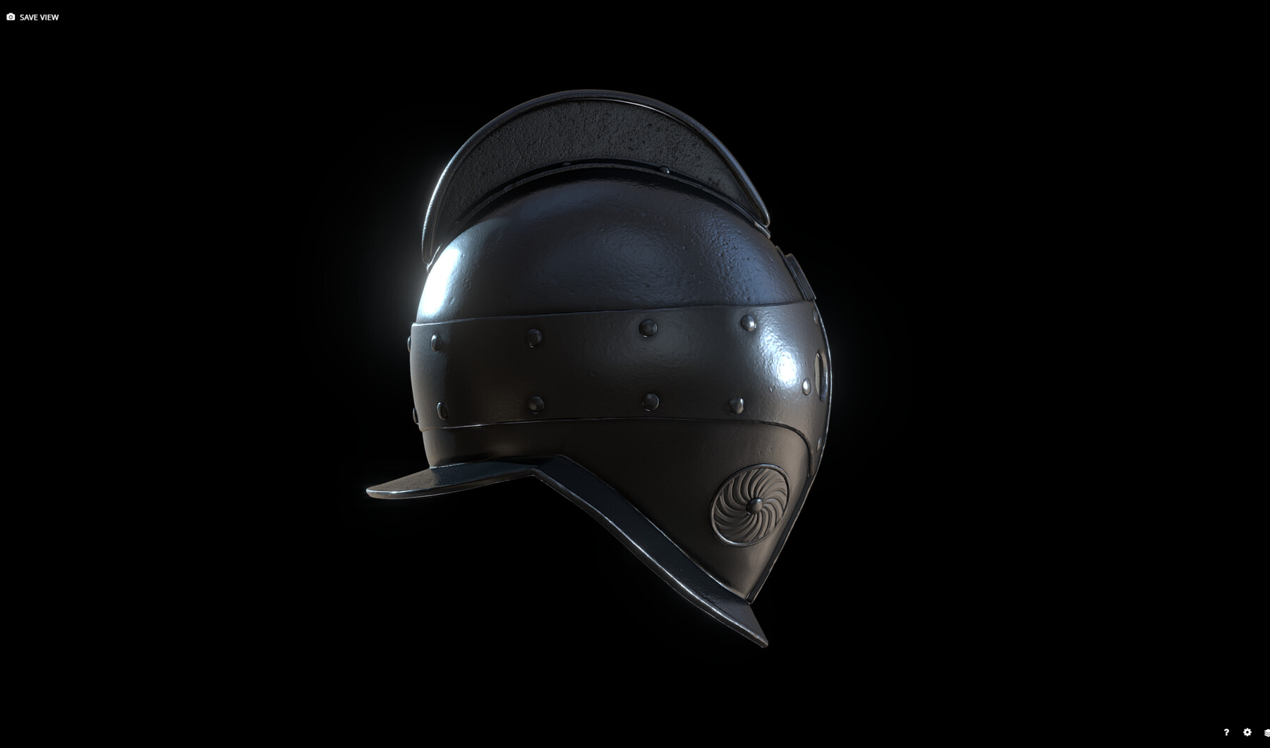 ArtStation - Gladiator Helmet - Secutor | Resources