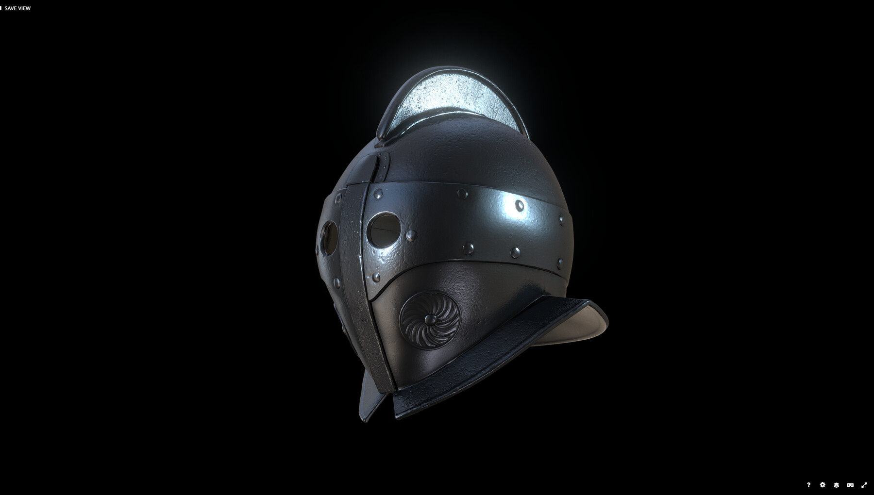ArtStation - Gladiator Helmet - Secutor | Resources
