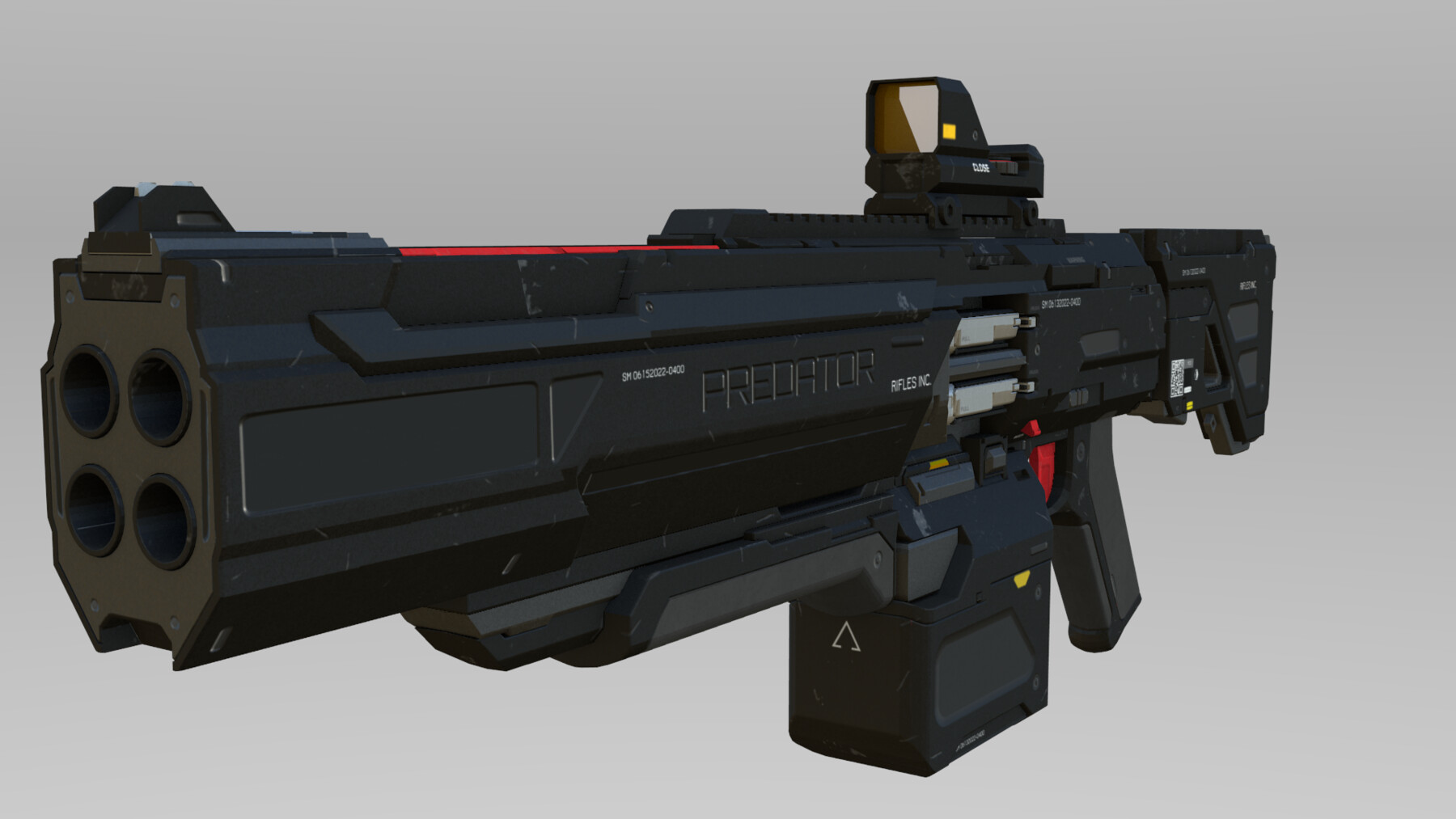 ArtStation - Assault Rifle Concept | Game Assets