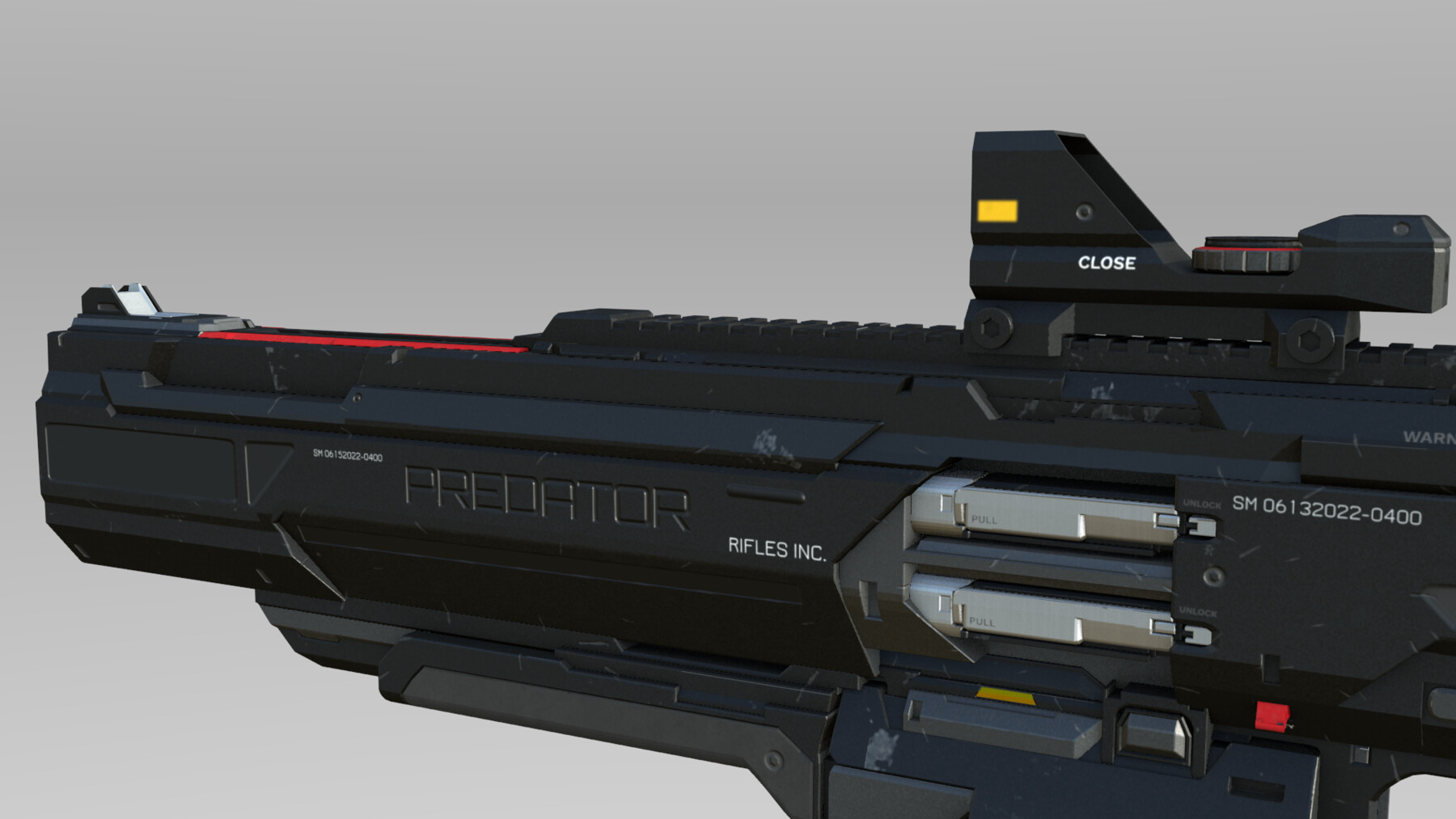 ArtStation - Assault Rifle Concept | Game Assets